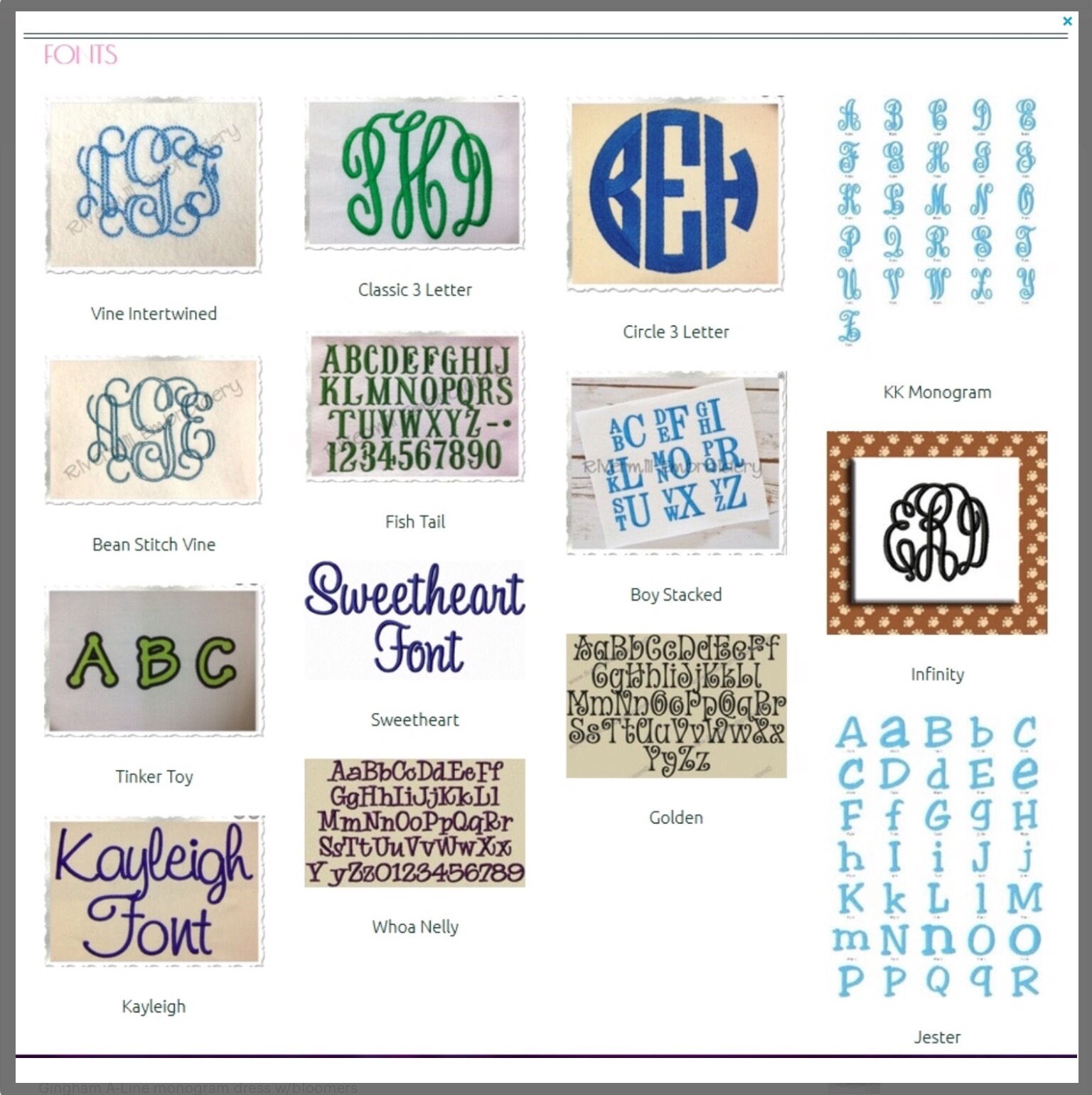 One piece monogram ruffle swimsuit Boutique handmade New baby | Etsy