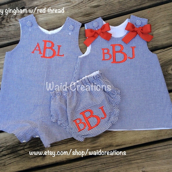 Monogram Twins - Etsy