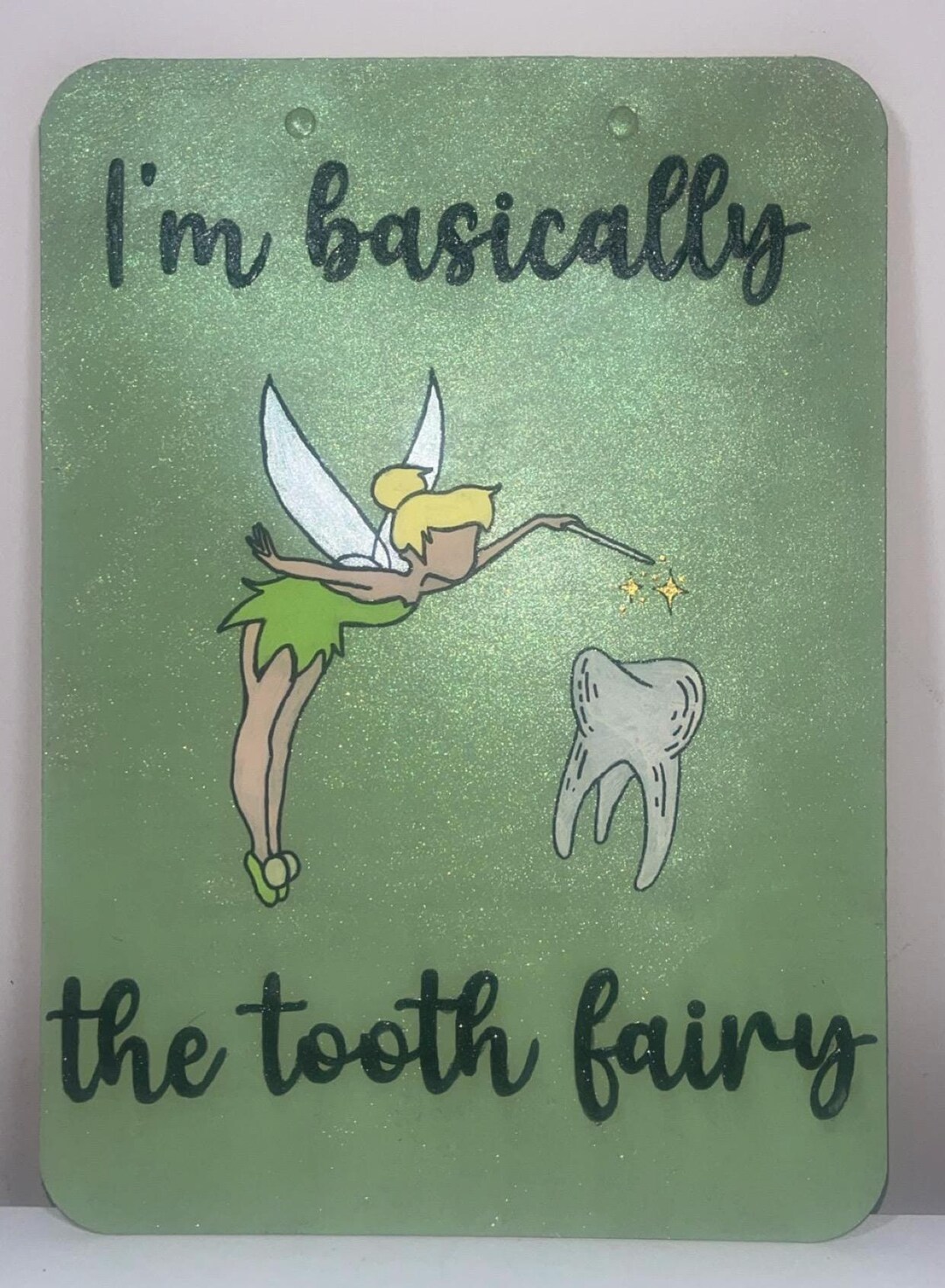 Hand Painted Tooth Fairy Clipboard: Dental Office Decor - Etsy