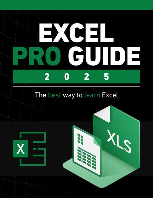 The Excel Pro Guide 2025/excel Course/ Excel Manual/ Most Complete ...