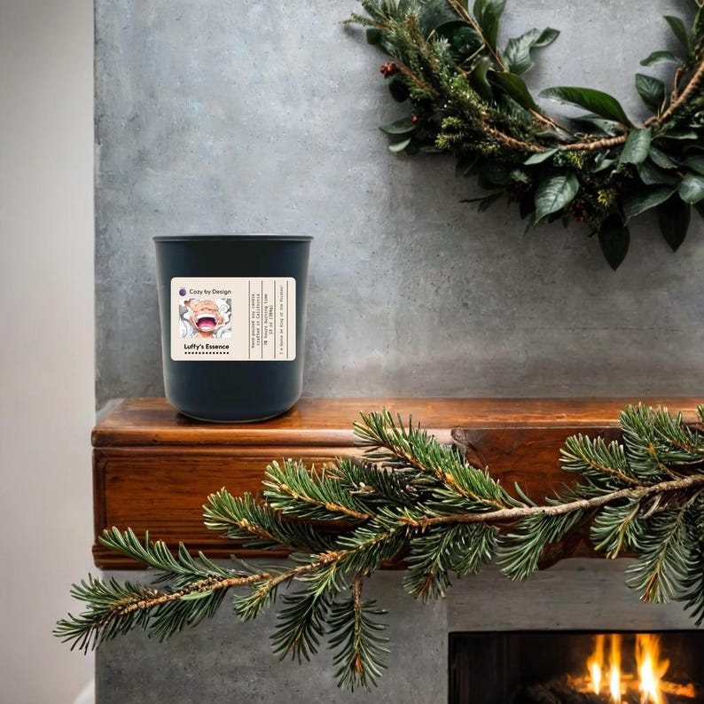 Monkey D. Luffy One Piece Candle – 10oz Soy Wax | Lavender & Ylang ...