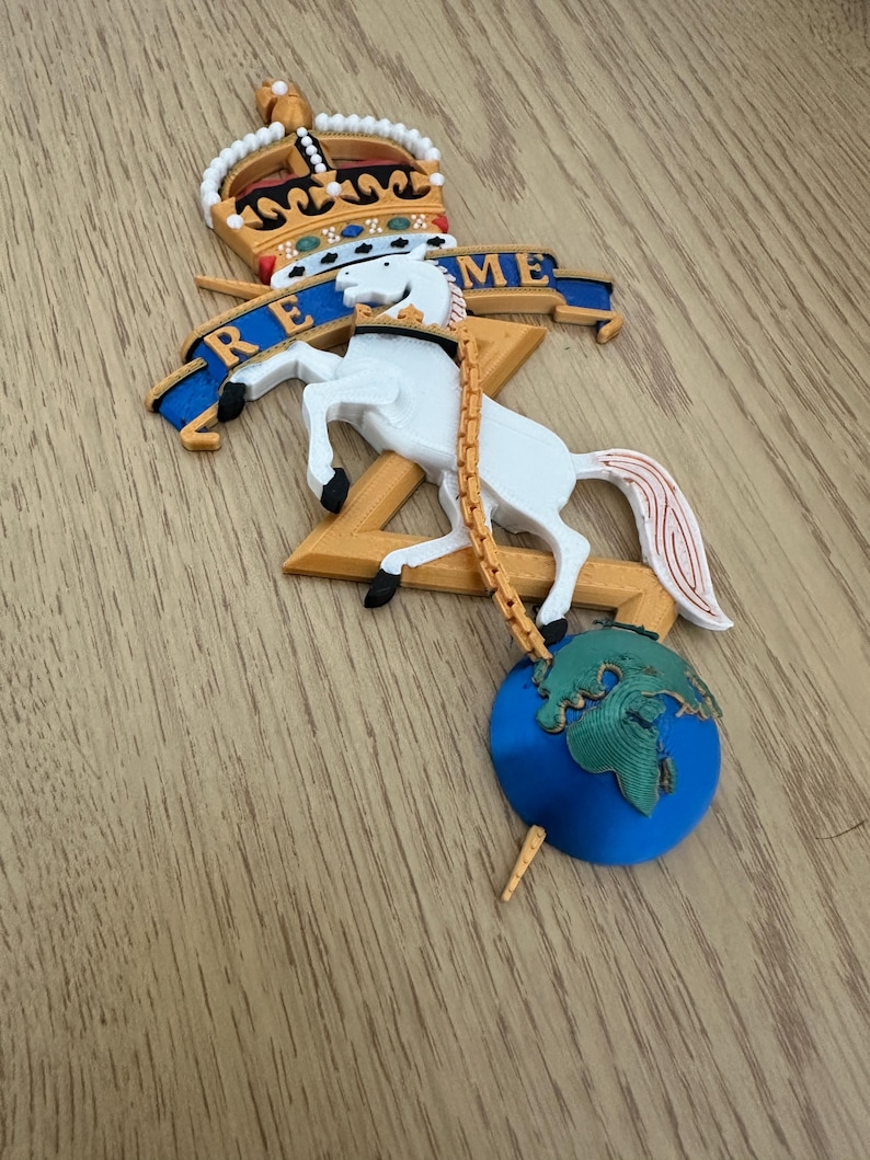 REME | Royal Electrical & Mechanical Engineers Cap Badge | 3D Printed ...