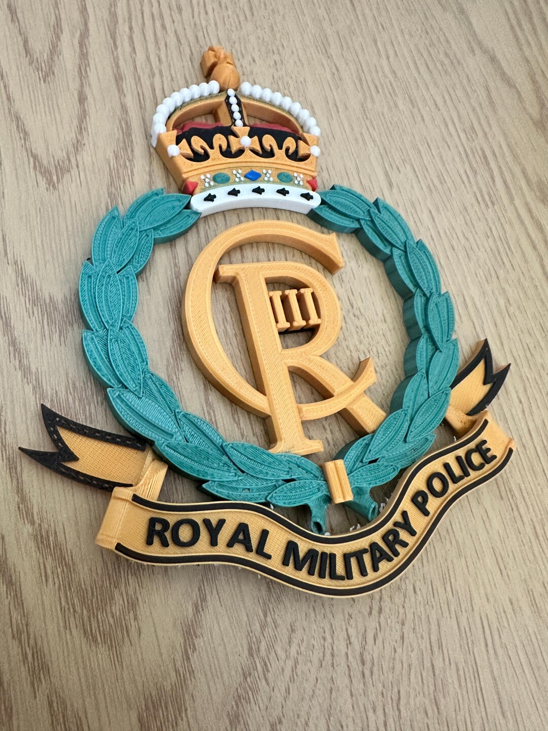 RMP Royal Military Police Cap Badge Plaque | Unique Veteran Gift & Home ...