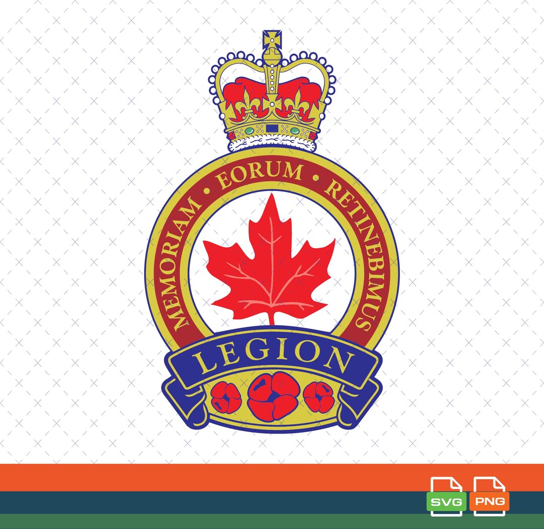 Royal Canadian Legion - PNG and SVG Files - Etsy