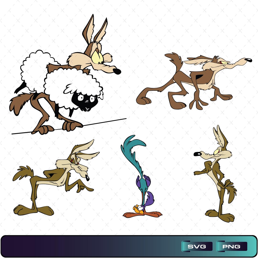 Road Runner PNG and SVG Files - Etsy