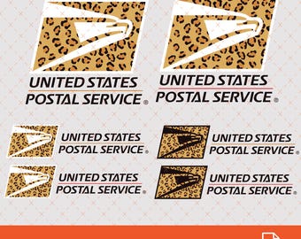 Postal Service SVG and PNG Files - Etsy