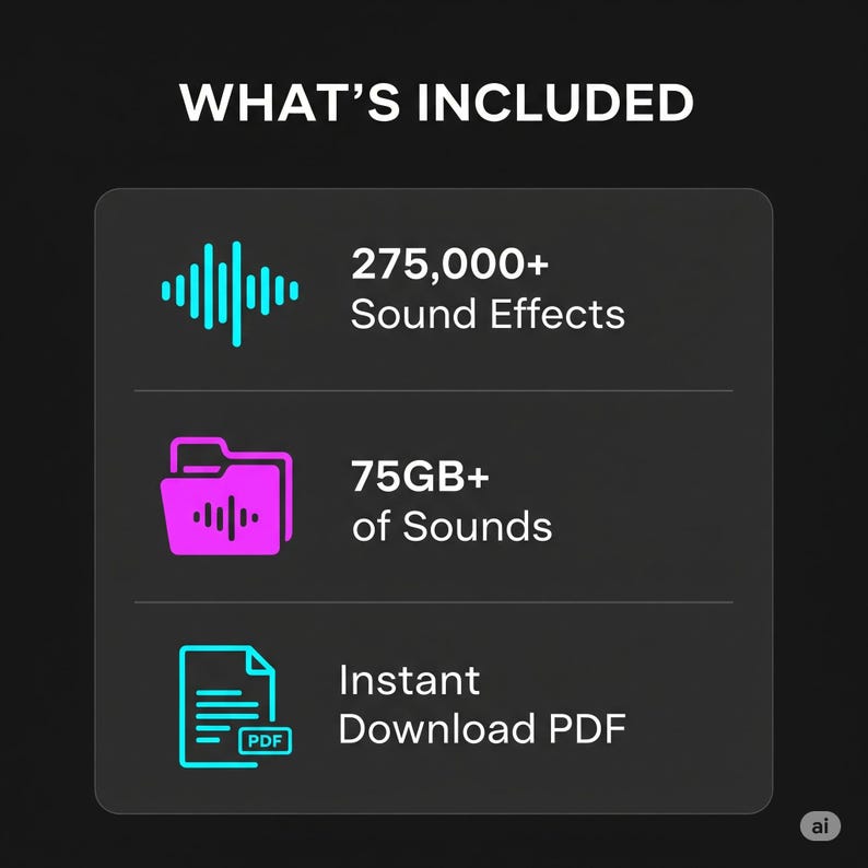 27,500+ Sound Effects Pack for Content Creation, Sound FX Bundle ...