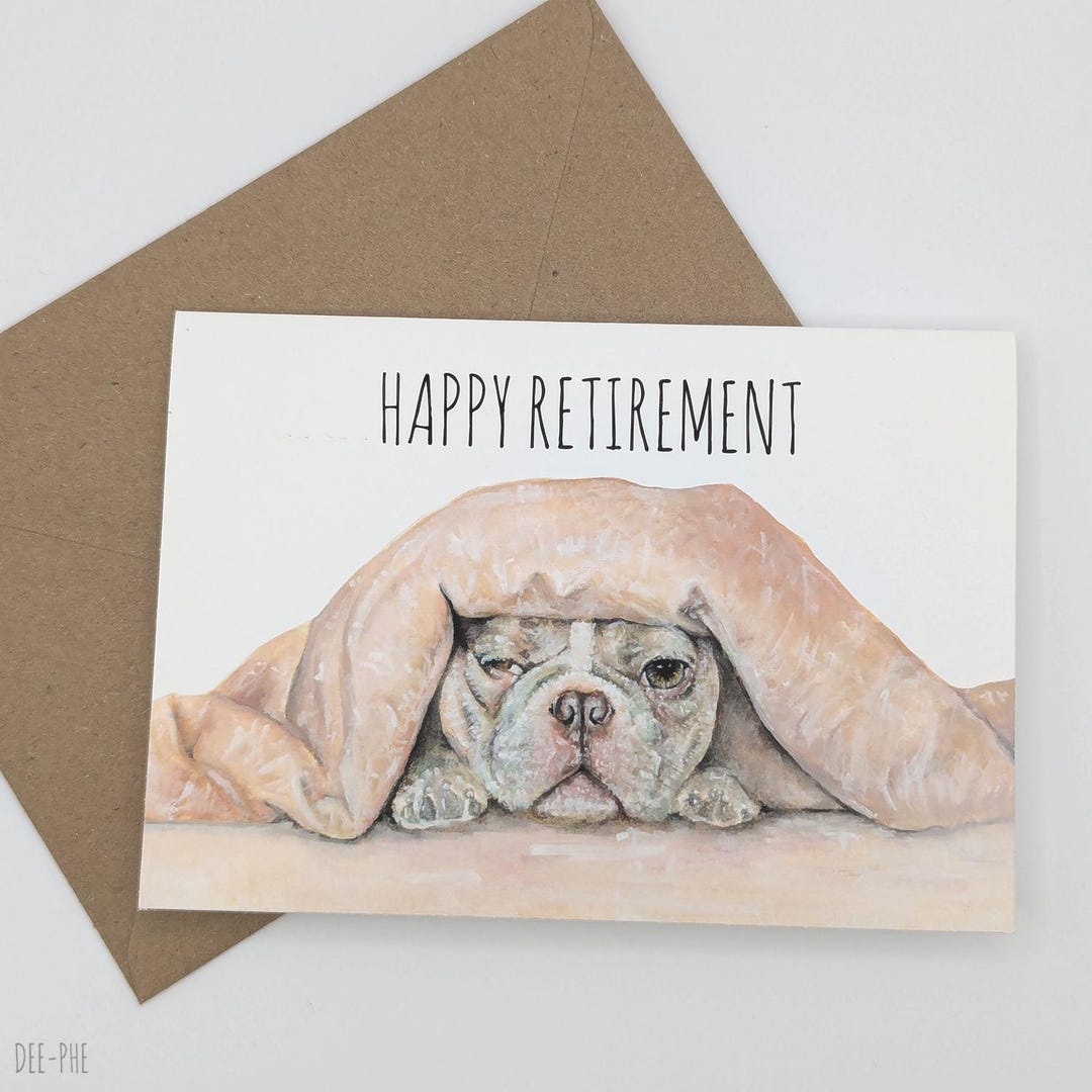 Happy Retirement | Dog Lovers Retirement Card | Funny Card for Dog ...