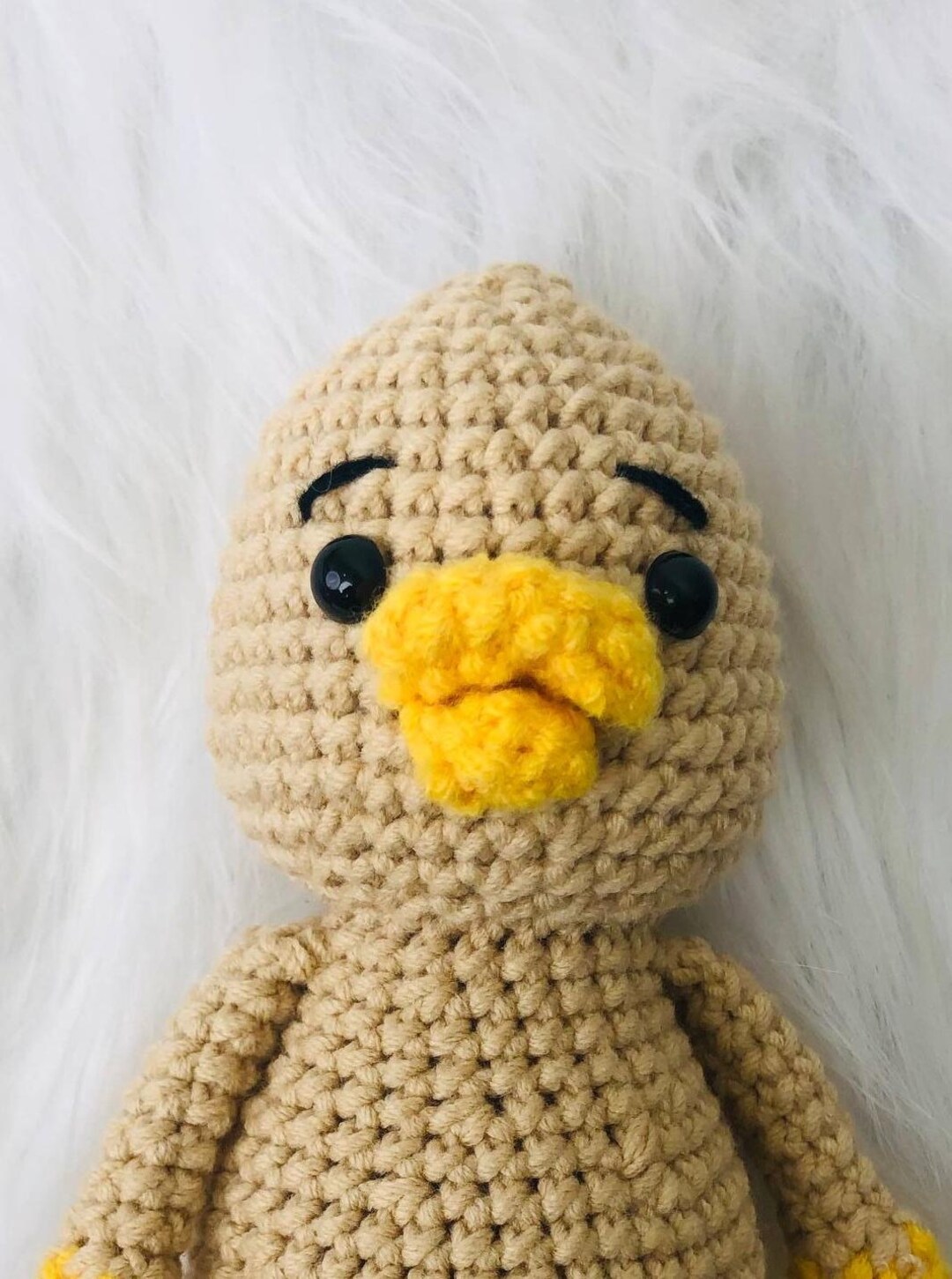 No Sew Rubber Ducky Crochet Pattern – Easy Baby Duck Amigurumi PDF ...