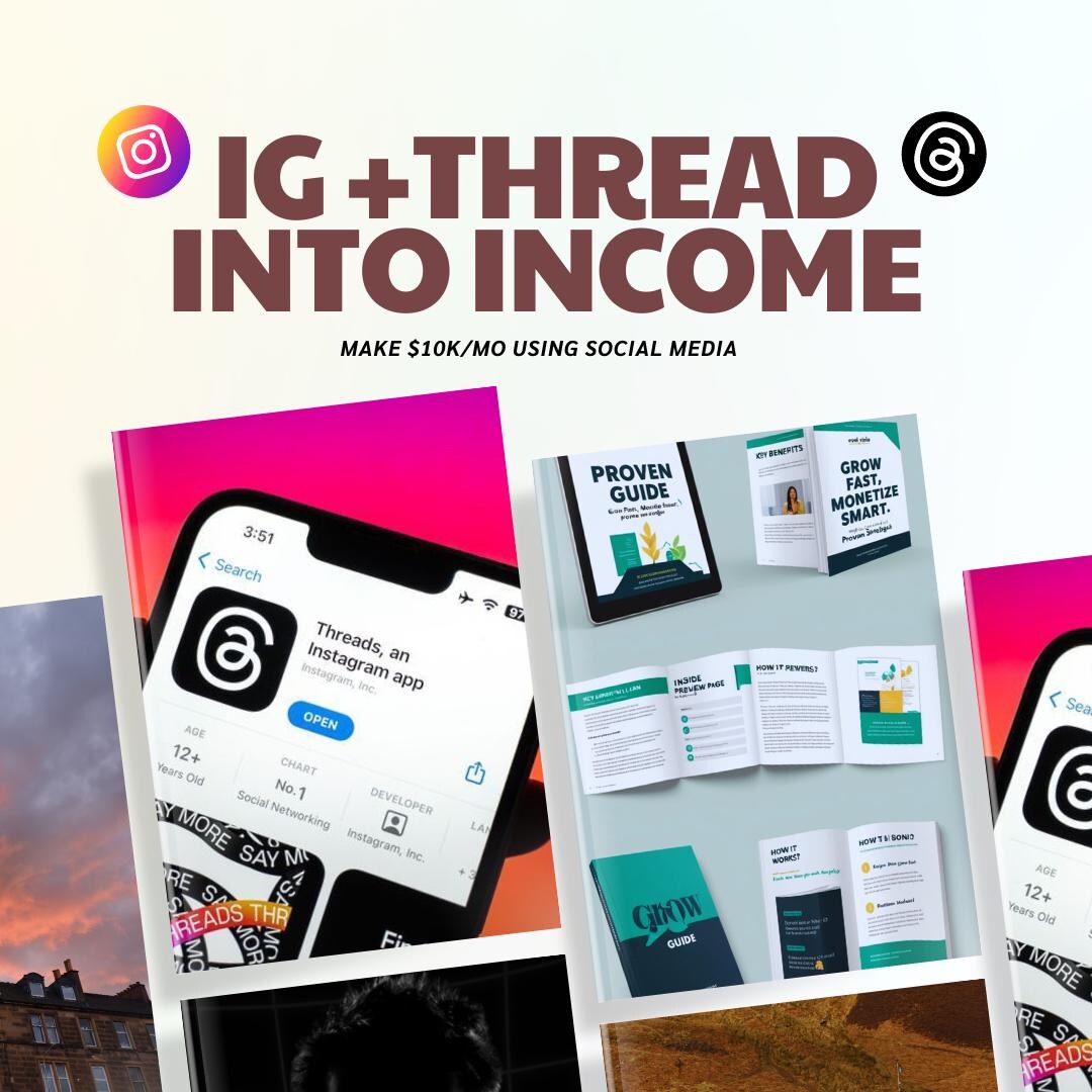 Instagram & Threads Growth Blueprint: Monetize Your Social Media (PDF) - Etsy