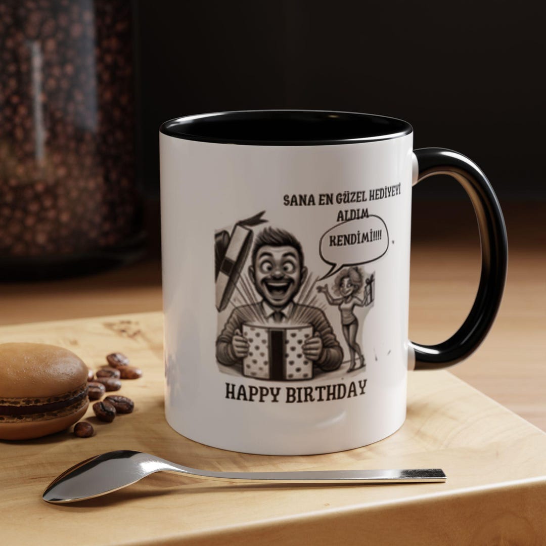 Happy Birthday Accent Coffee Mug, Fun Gifts for Birthdays, Unique ...