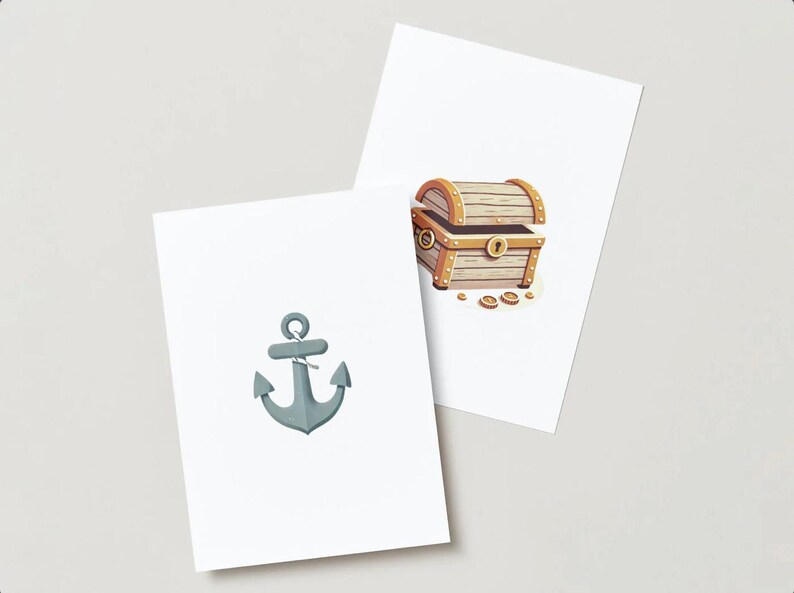 Kids Treasure Hunt Bingo Game | Printable Birthday Party Activity ...