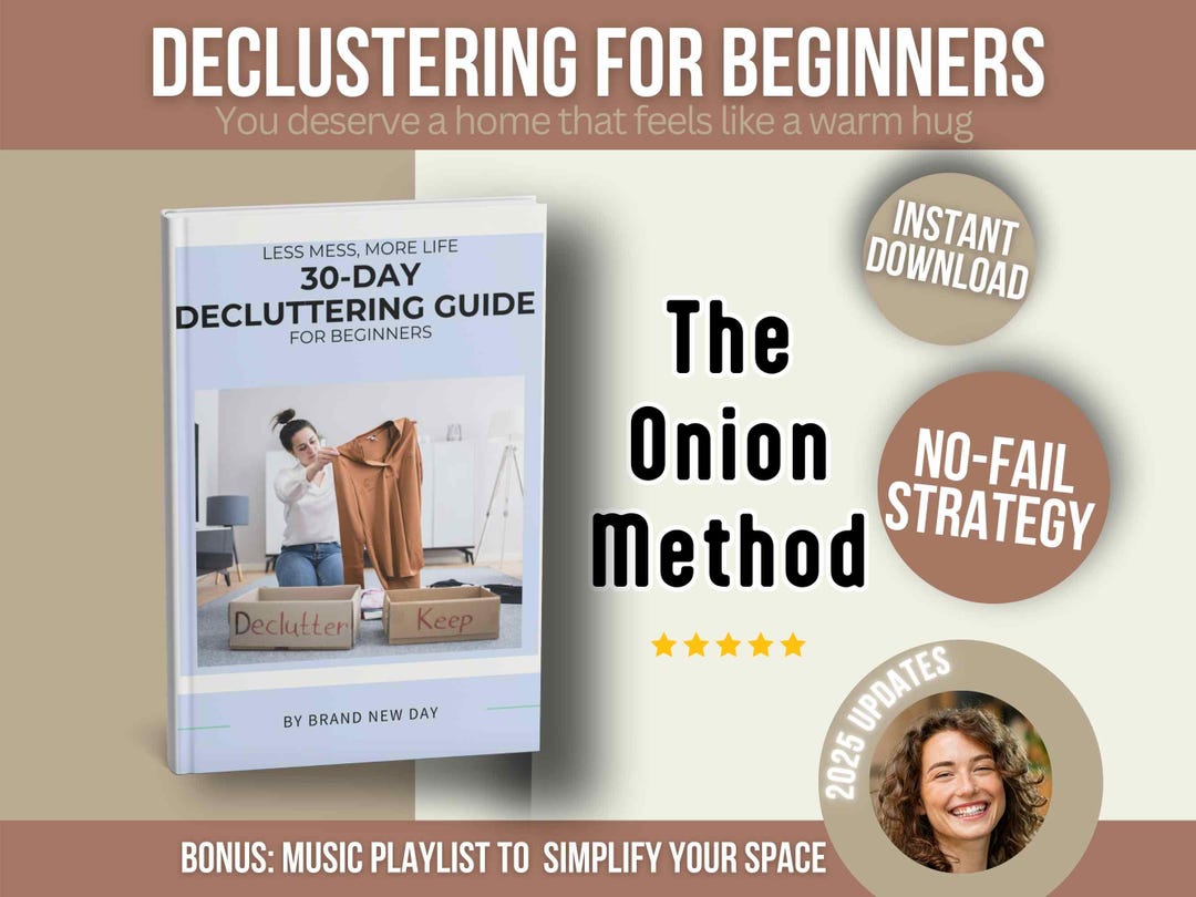 30-day Decluttering Guide for Beginner: Start Small, Transform Big! - Etsy
