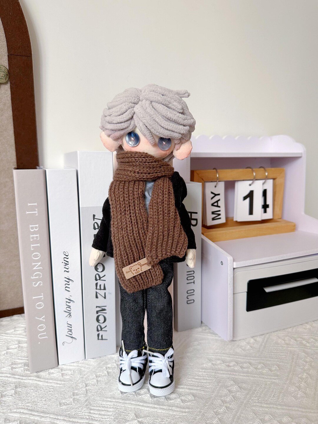 Handmade Doll Gojo Satoru, Gift, Art Doll - Etsy
