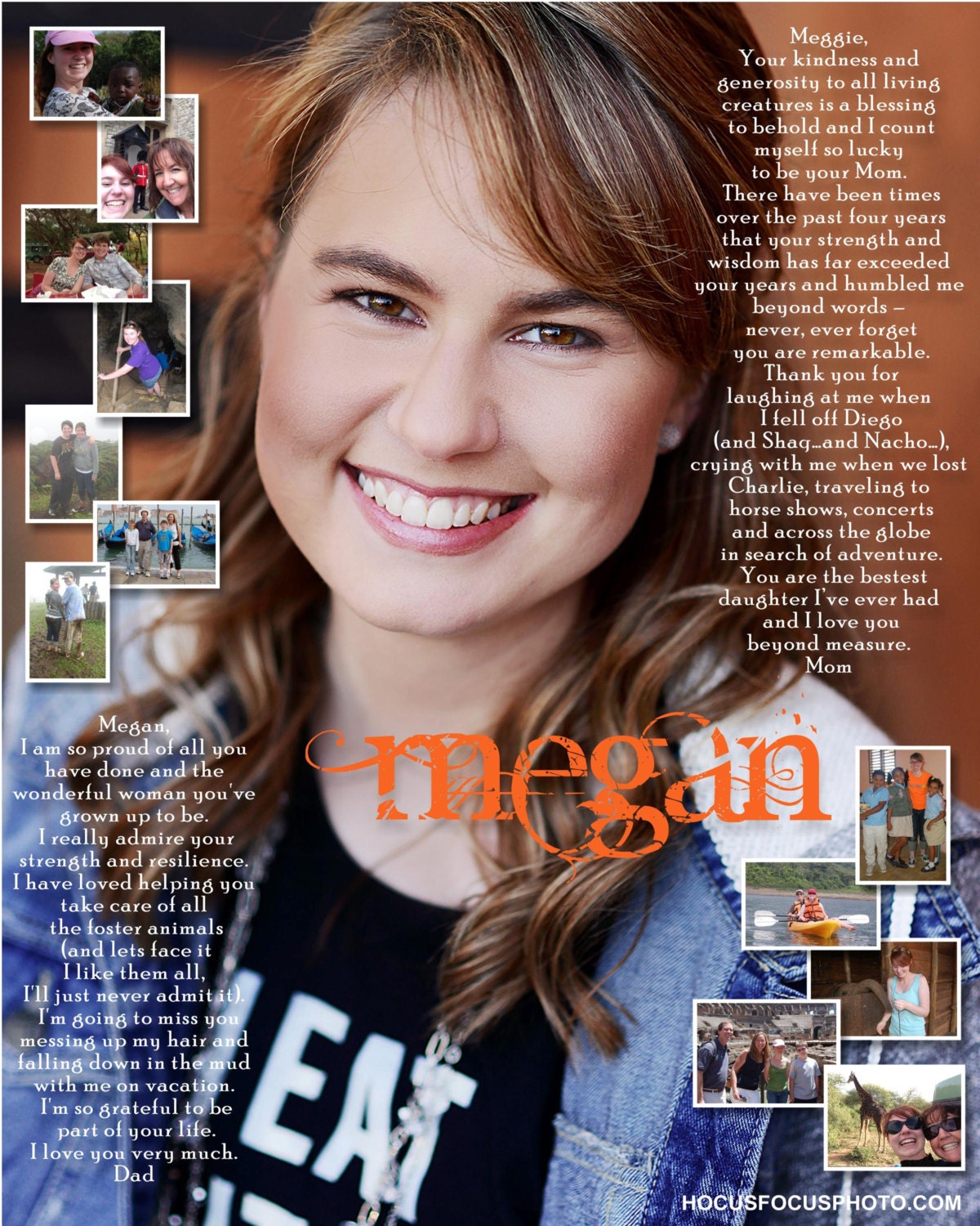 Yearbook AD Design ~ Full Page ~ Custom & Personalized ~ Senior/ School ...