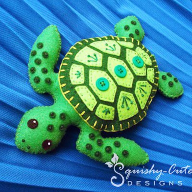 Felt Sea Turtle - Etsy