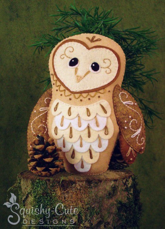 Barn owl stuffed animal store
