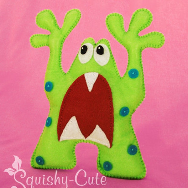 Stuffed Monster Pattern - Etsy