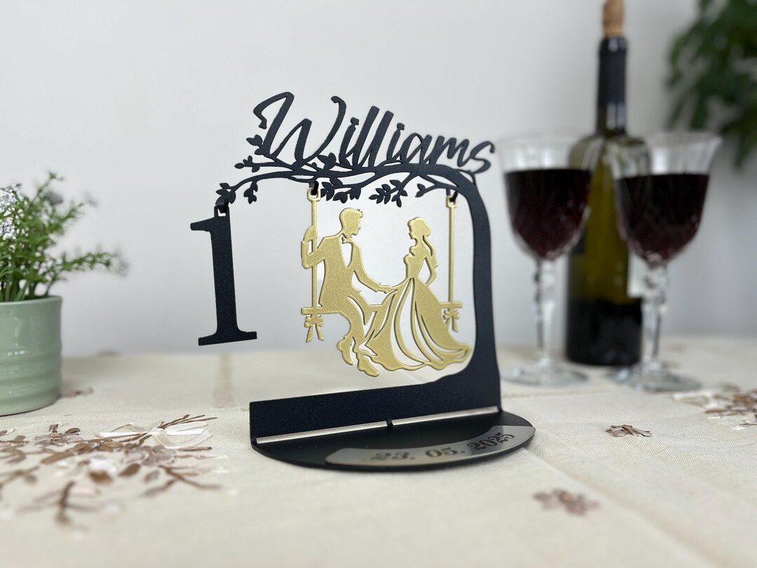 Custom Table Number Signs, Wedding Table Number, Guest Table Number ...