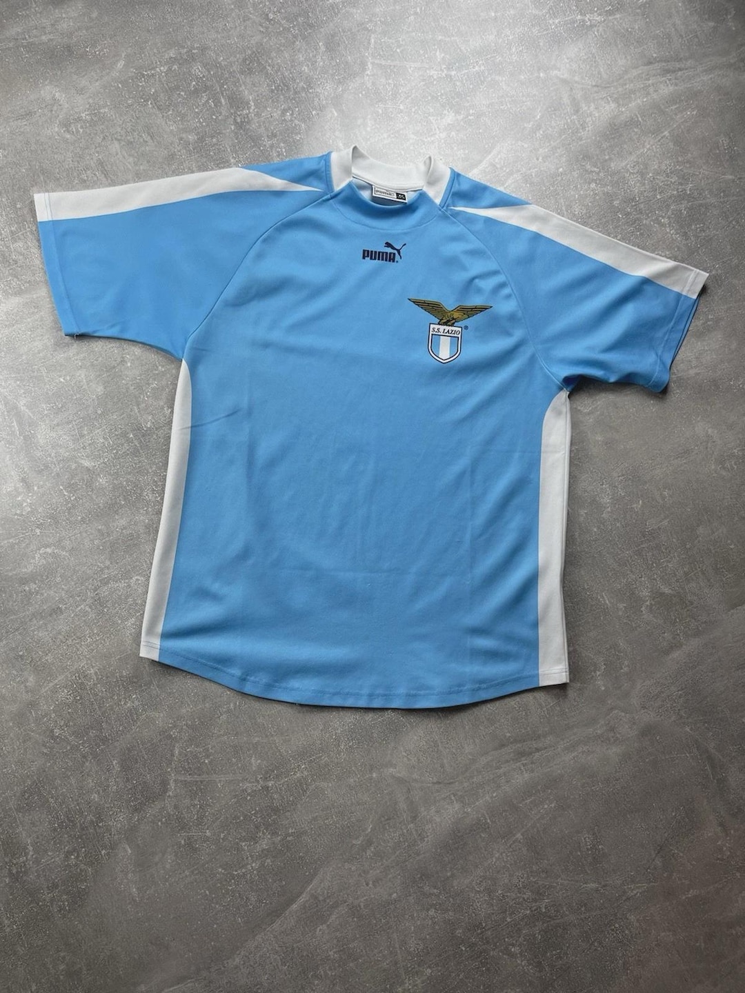Vintage 2000s S.S. Lazio Puma Jersey Dedicata a Te Autograph Print ...