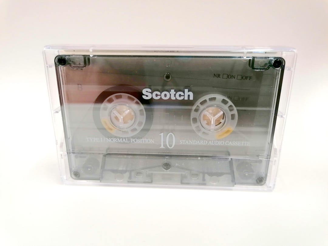 Scotch Audio Cassette, Tapes, Normal Audio Cassettes, Type I, Music ...