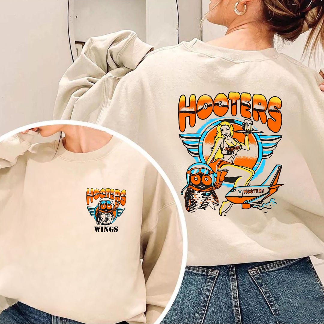 Vintage 90s Hooters PNG A Retro Hooters Wings Logo Design, Ideal for ...