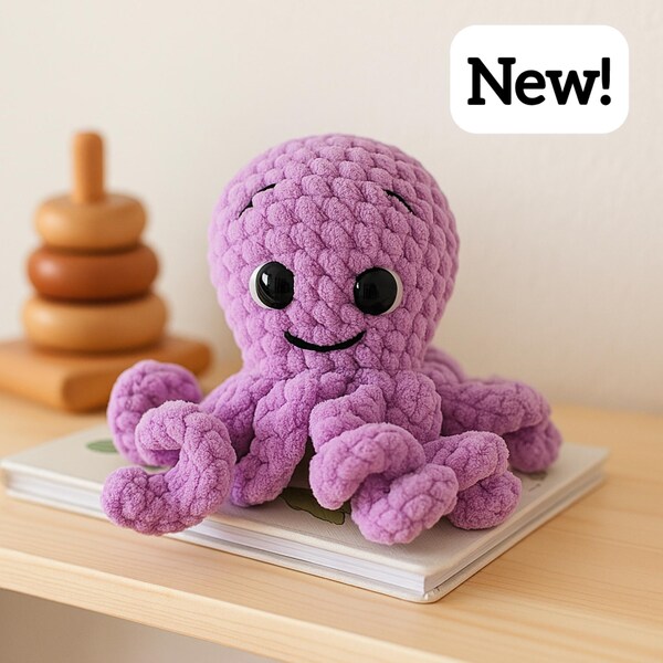 Stuffed Octopus Plush - Etsy