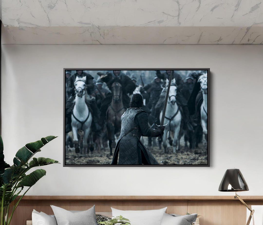 Jon Snow, Famous Canvas, Modern Artwork, Trendy Artwork, Abstract ...