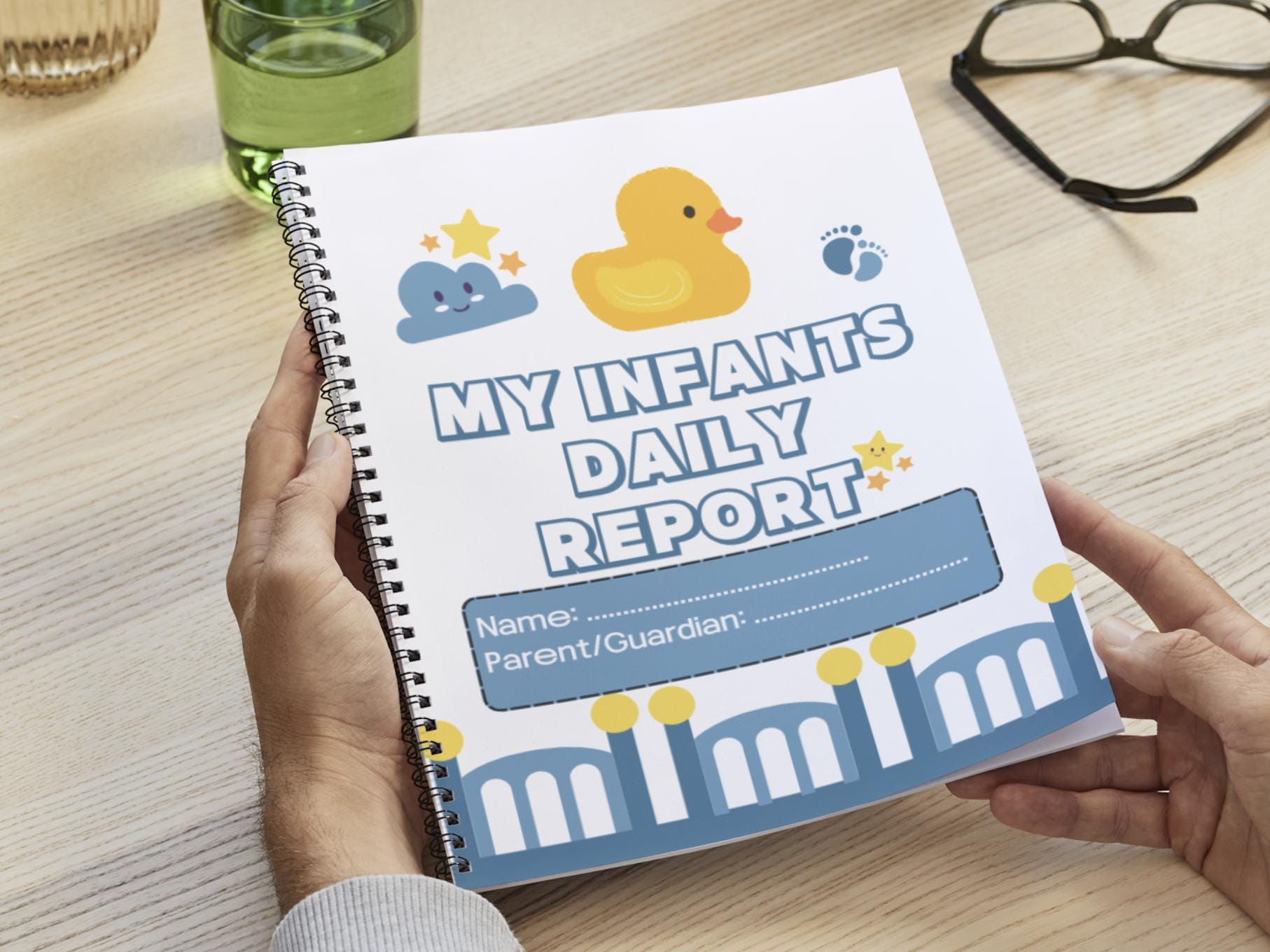 My Infant's Daily Report - Day Care Tracker - Daily Progress Report ...