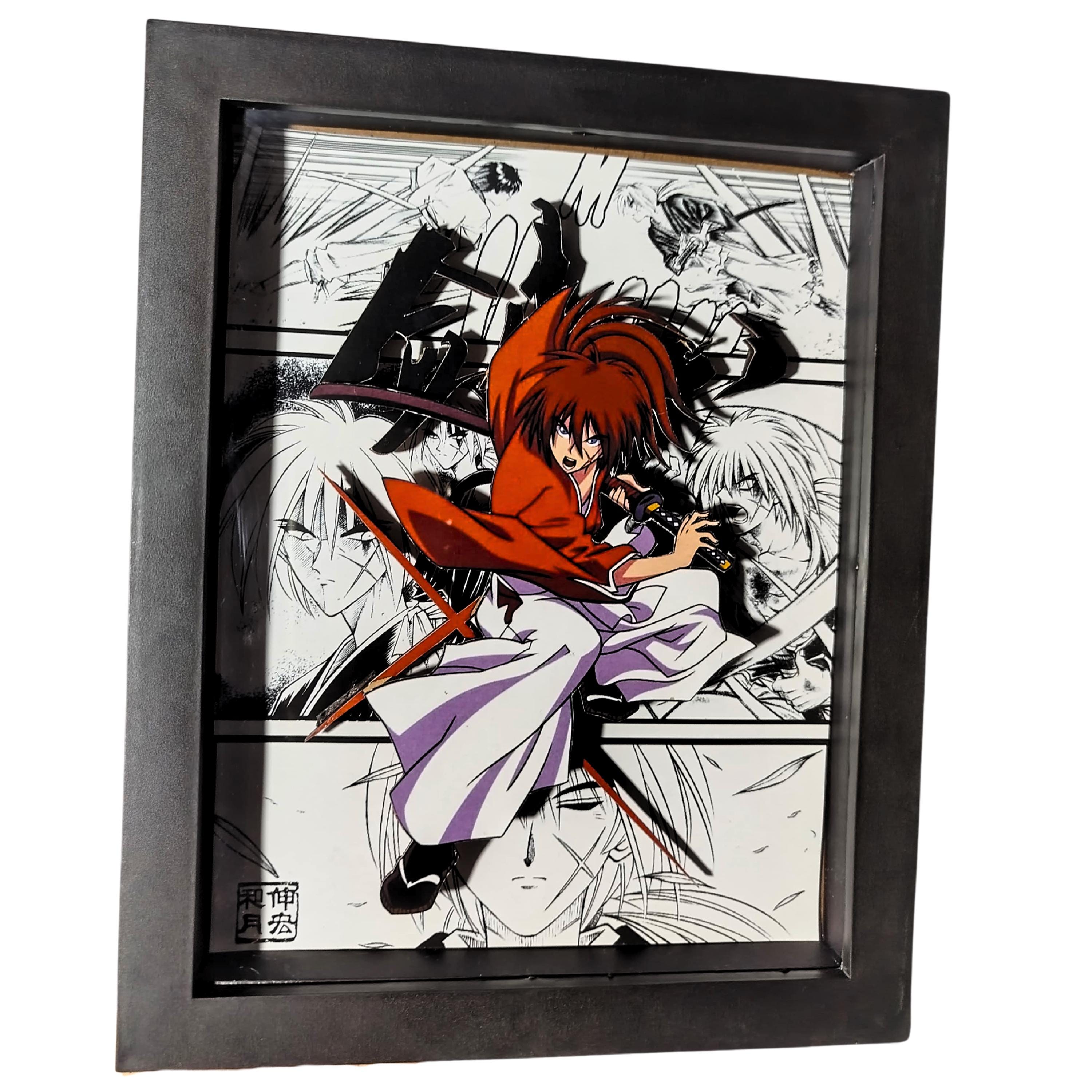 Custom Anime Shadowbox | 3D Layered Art | Personalized Pop Culture ...