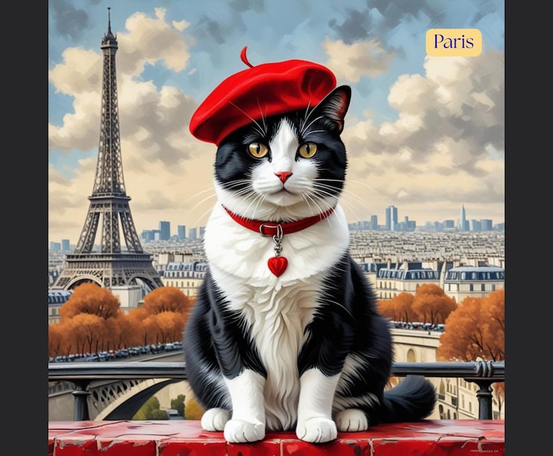 2026 Cat Wall Calendar; Travel Landmark Destinations; Funny Monthly ...
