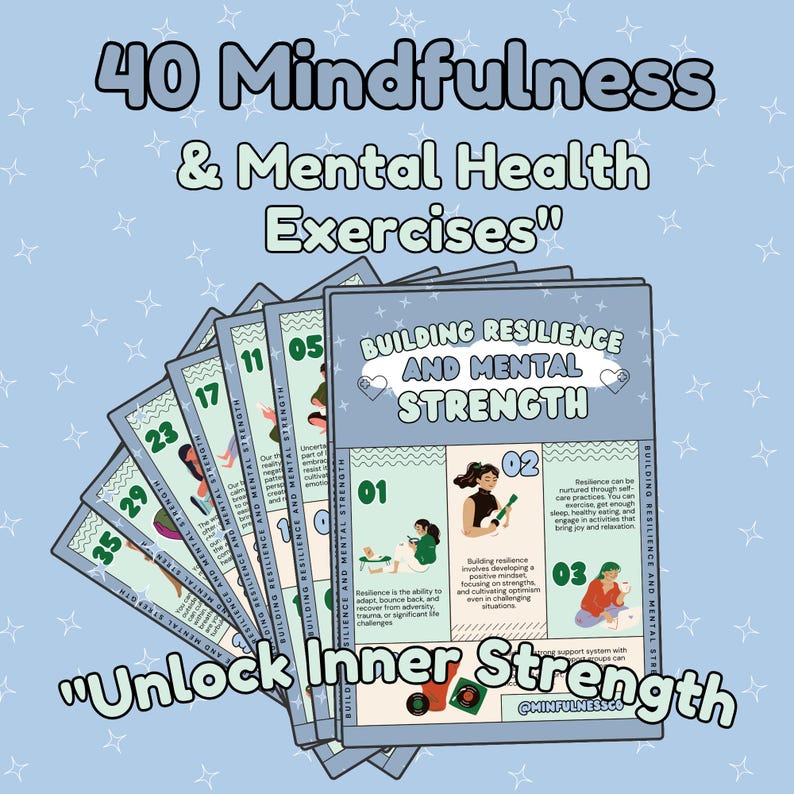 Kids & Teens Self-care Journal Prompts – 40 Printable Mental Health ...