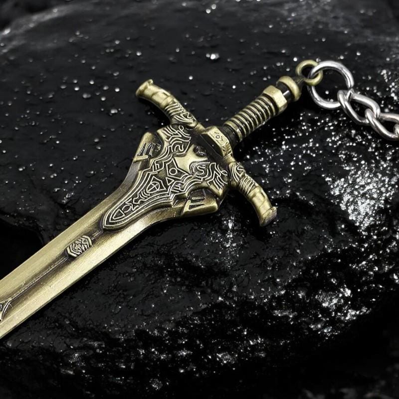 D4rk Souls 3 Artorias Sword Keychain – Abyss Walker Knight’s Keyring ...