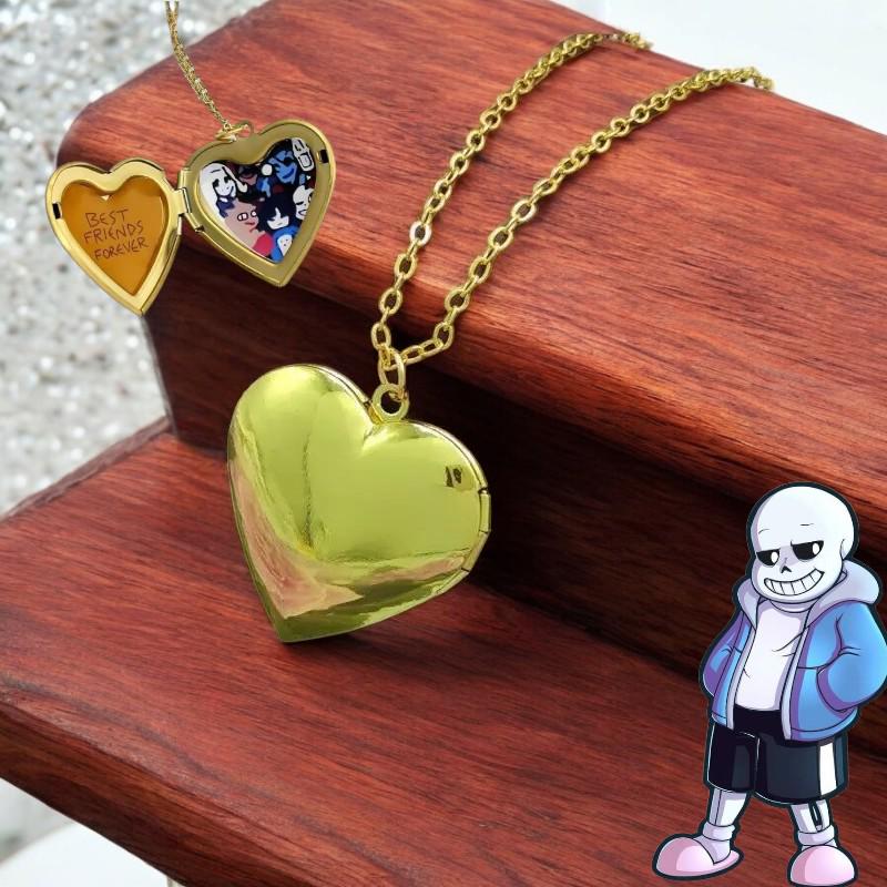 Undertale Sans Cosplay Necklace | Anime Cartoon Game Jewelry | Unisex ...