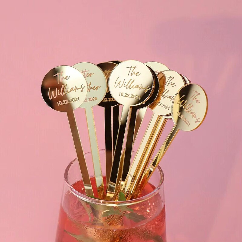 Custom Drink Stirrers - Etsy