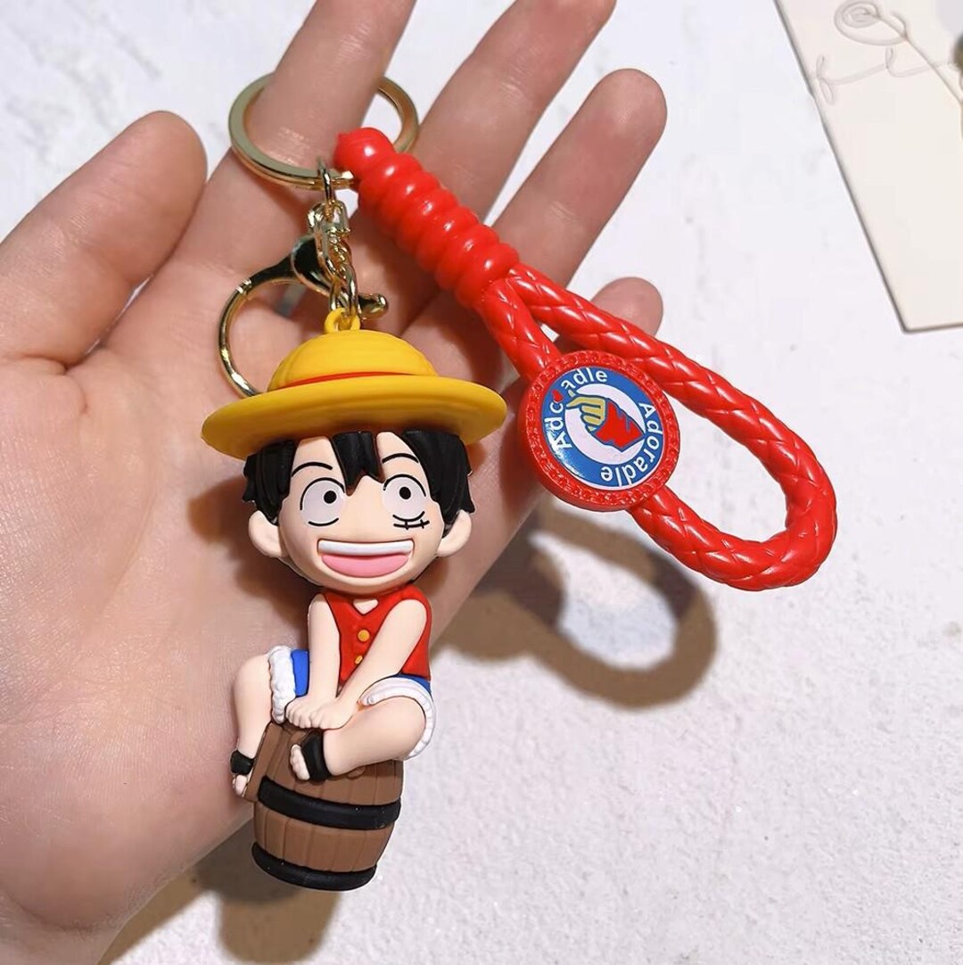 One Piece Anime Keychains - Etsy