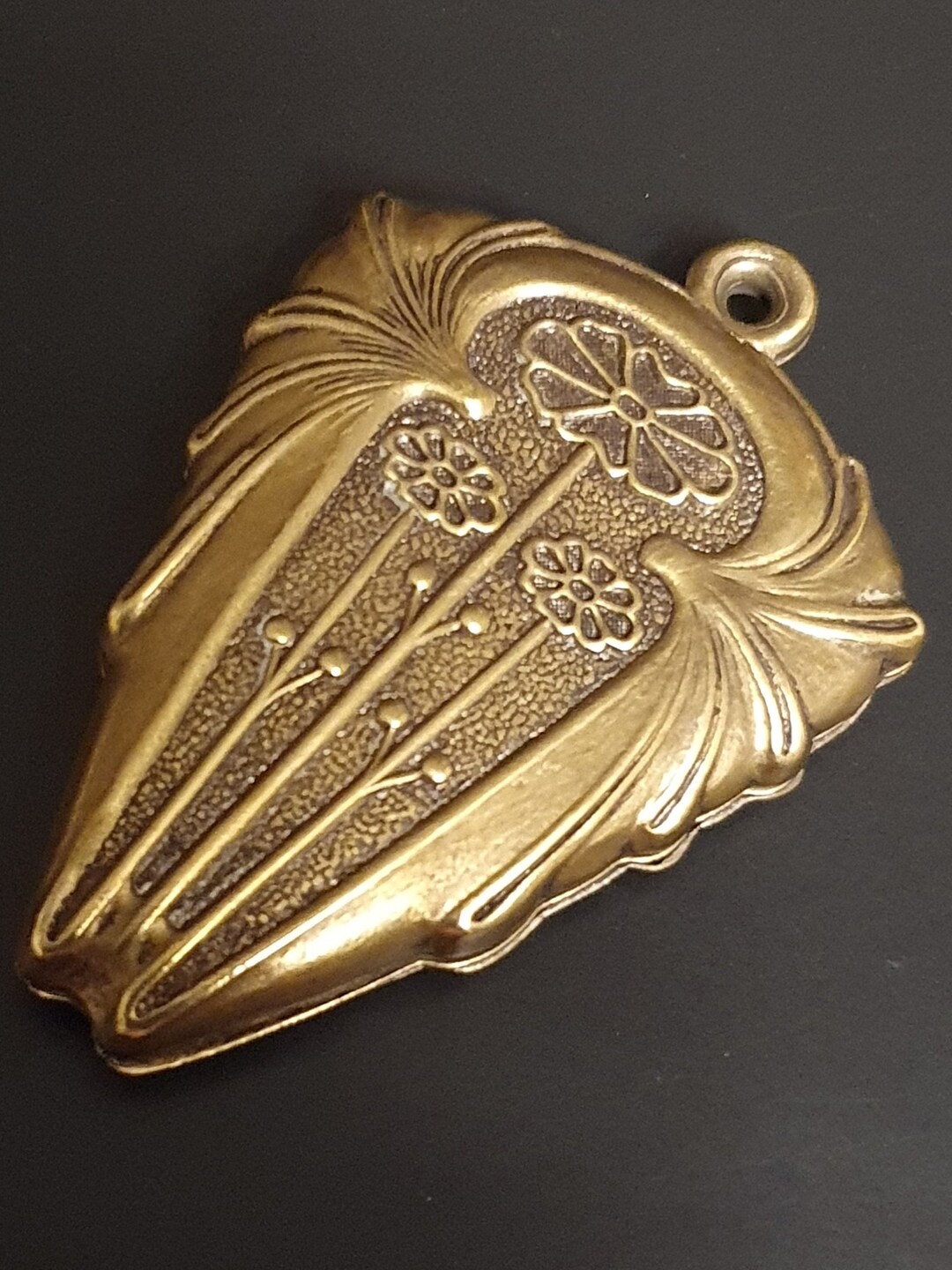 Antique FRENCH Slide LOCKET - Etsy