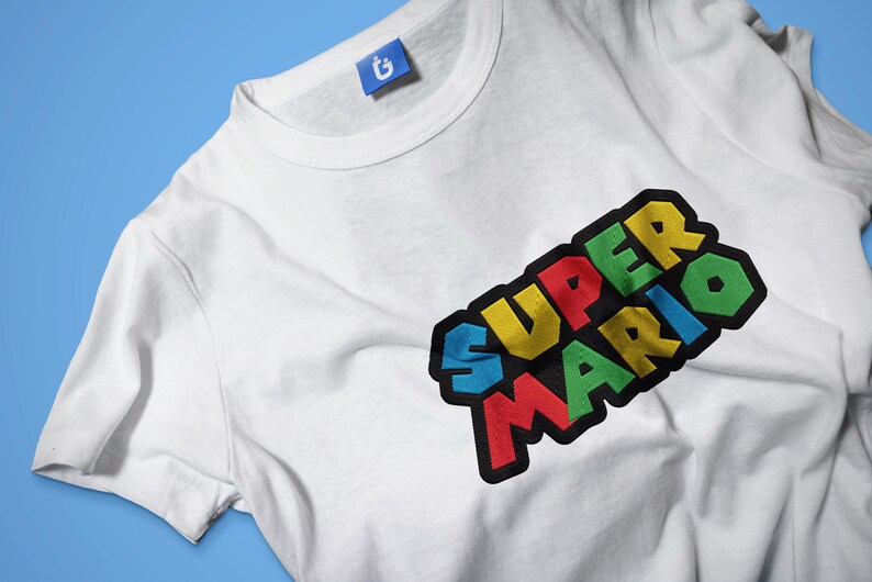 Super Mario Word Embroidery Design: 6 Sizes (instant Download - Etsy