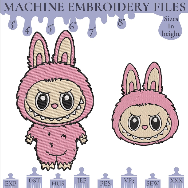 Labubu Labubu Stitch - Etsy