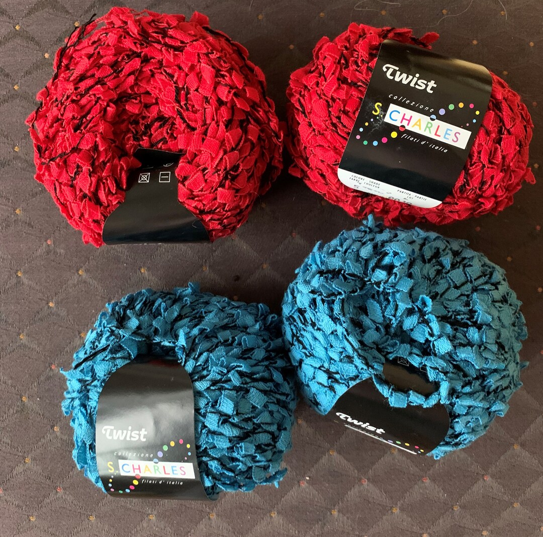 4 Balls of Fun Craft Yarn - Etsy