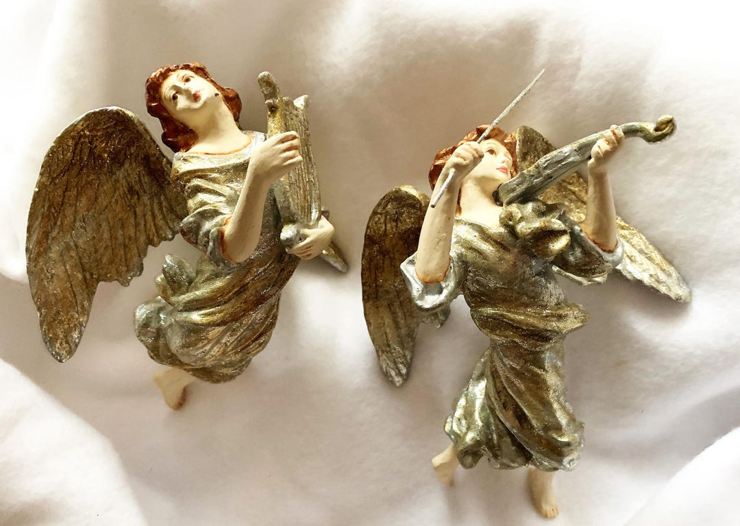 Vintage Beautiful Angels From RAZ - Each Playing Different Musical ...