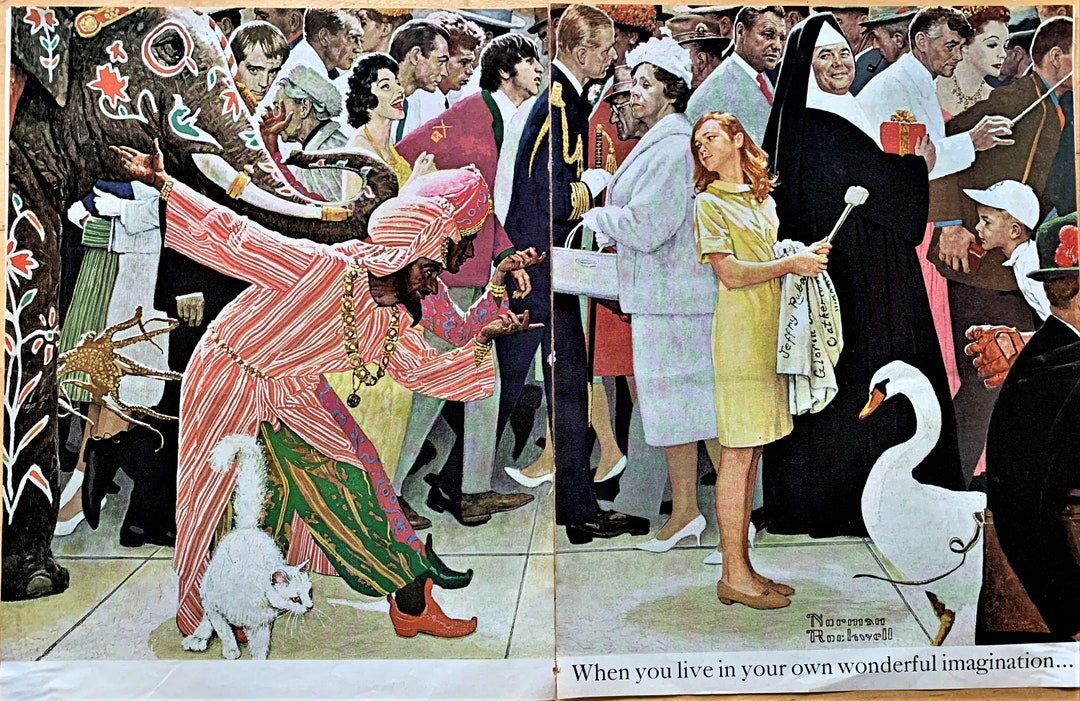 Vintage Mccall's Original Magazine Artwork by Norman Rockwell - Etsy