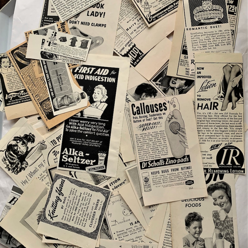 Vintage Magazine Ads - Etsy