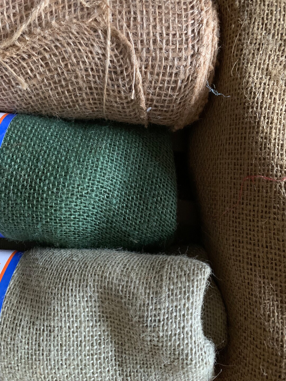 4 Bundles of Burlap for Sewing and Many Crafts - Etsy