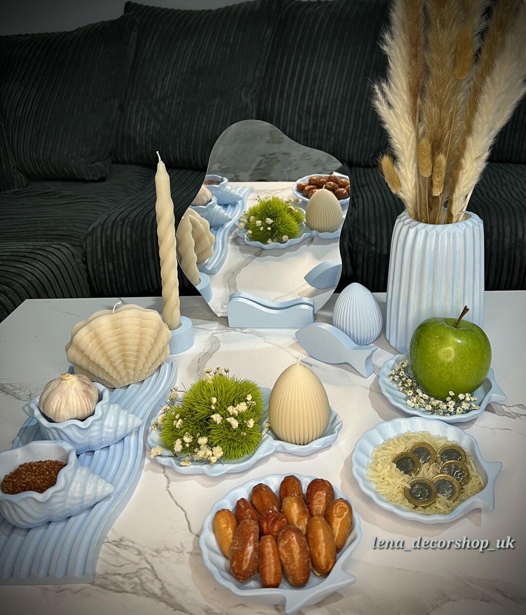 Nowruz Decor, Haft Sin Set, Persian New Year, Handmade Haftsin, هفت سین ...
