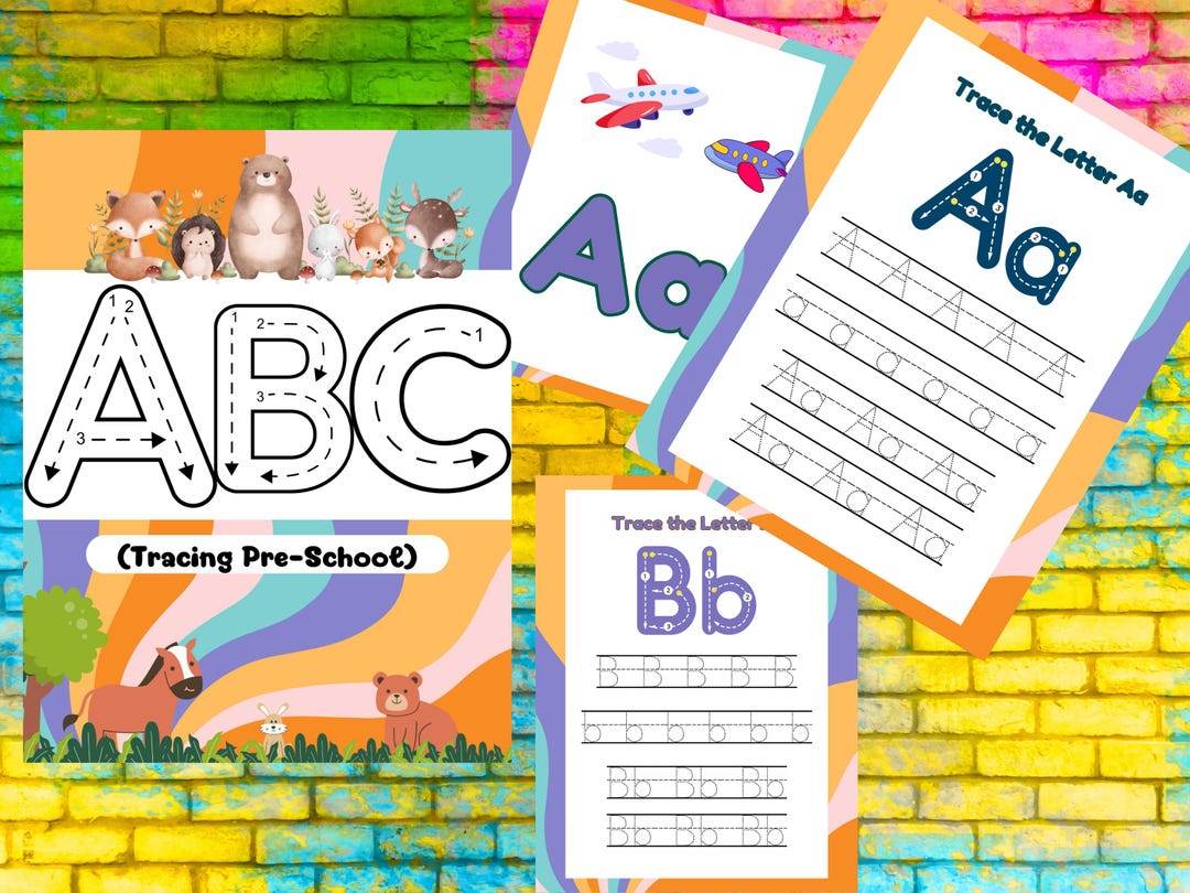 ABC Tracing & Writing Book | ABC Tracing Workbook | Alphabet Tracing ...
