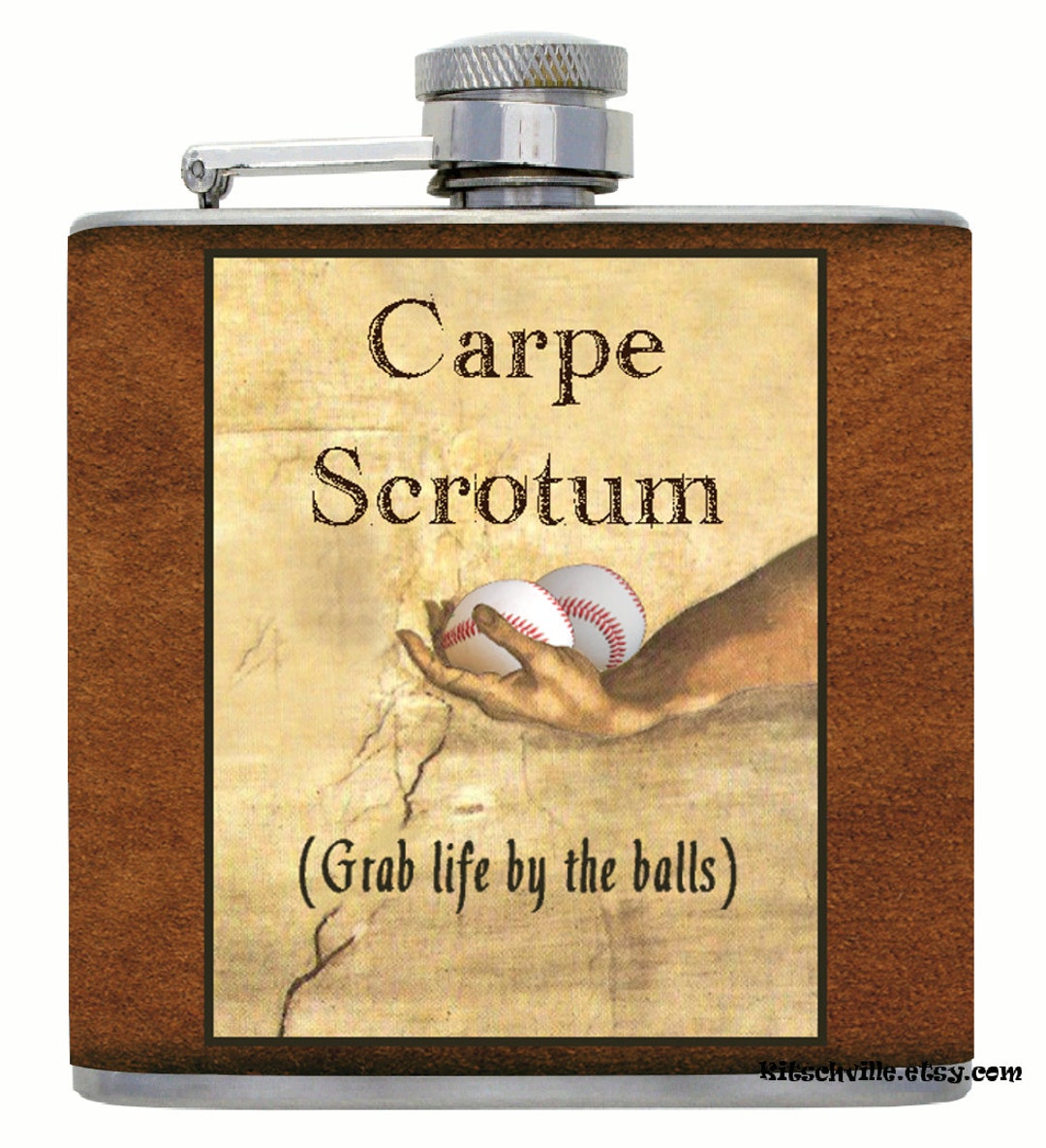 Funny Flask for Men Gift for Sports Fans Gift for Him - Etsy