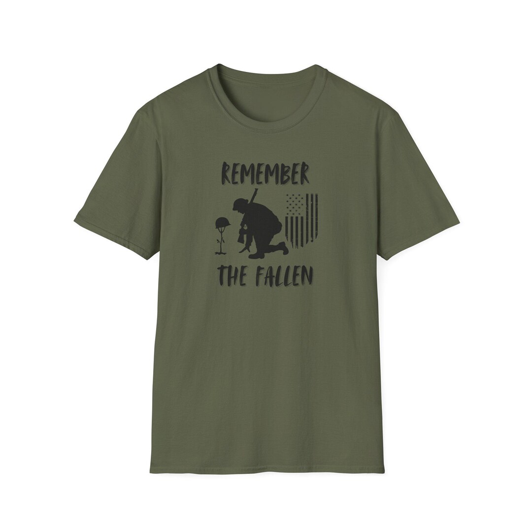 Remember the Fallen Shirt, Patriotic Shirt, Independence Day, Memorial ...