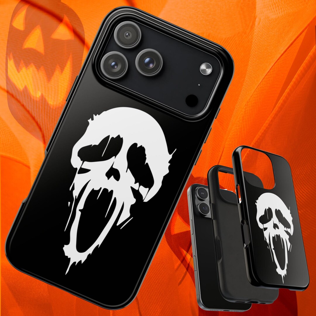 Scream Ghost Face Halloween Phone Cases, Durable, Stylish Protection ...