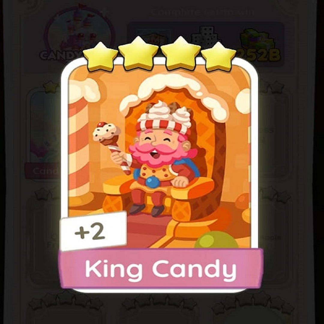 King Candy - Monopoly Go Stickers 4 Star ( Fast Delivery ) Bon Appetit ...